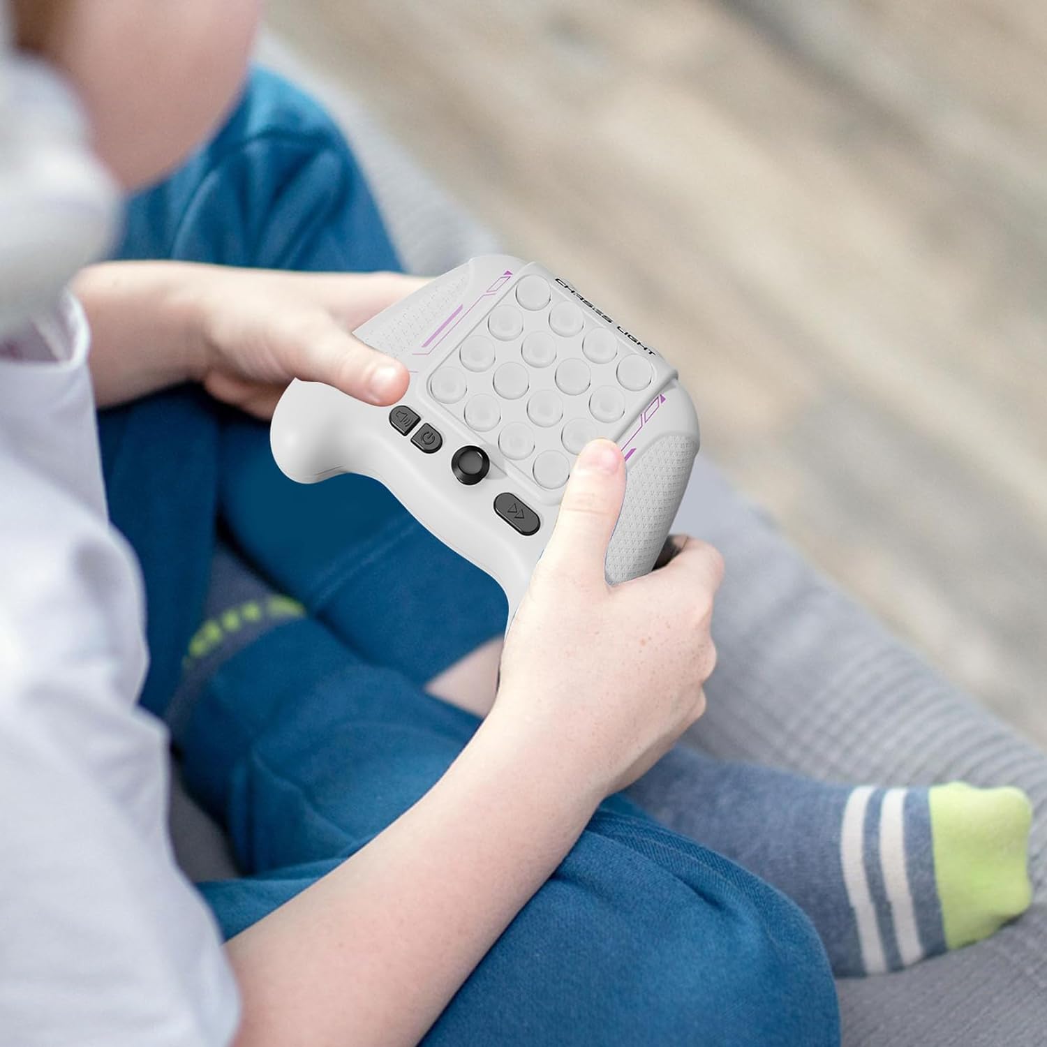 Jucarie Pop It Puzzle Electronic cu butoane, baterii incluse ...