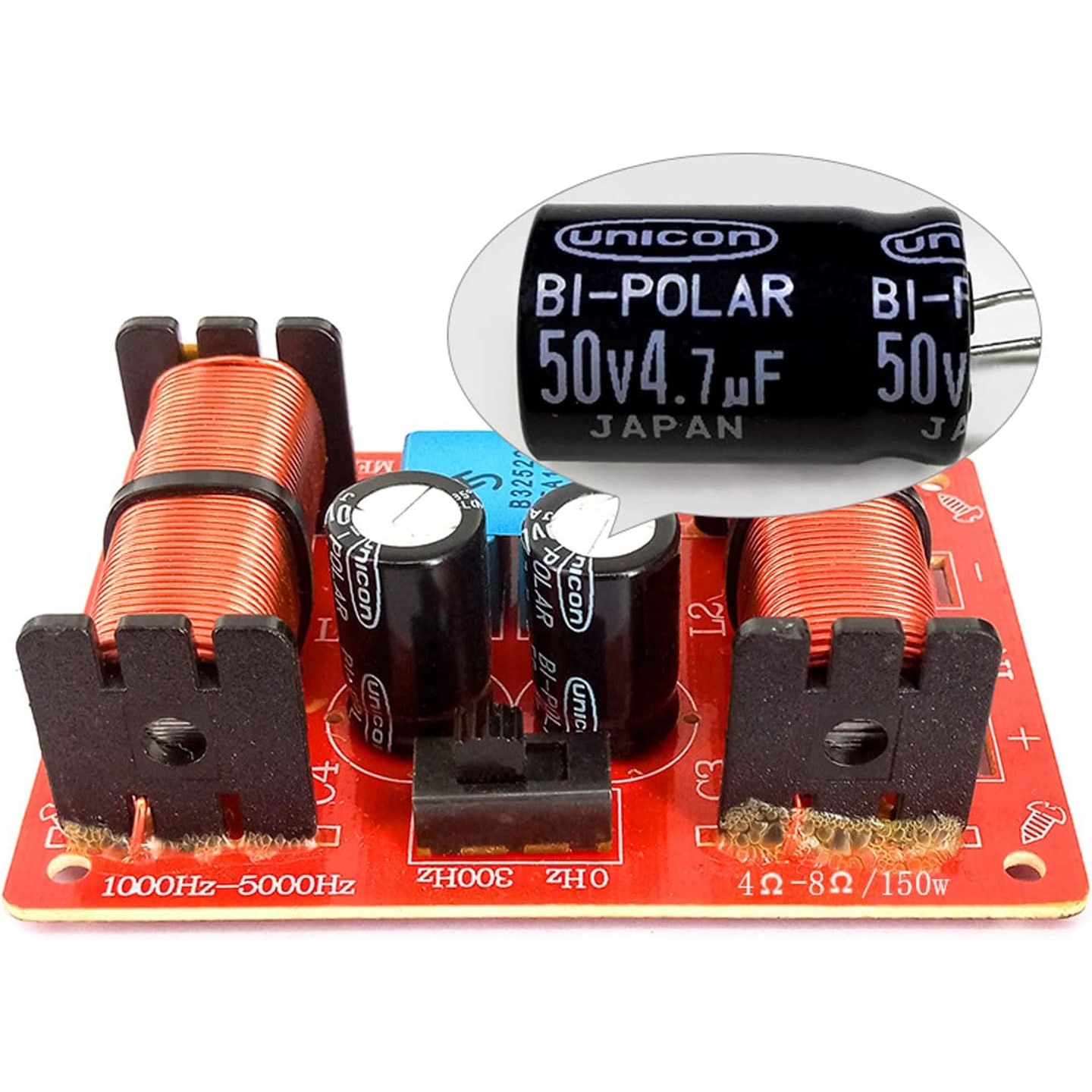 Filtru divizor de frecventa pe 3 cai, Audio HiFi, JENUOS®, 10 inci, 150 ...