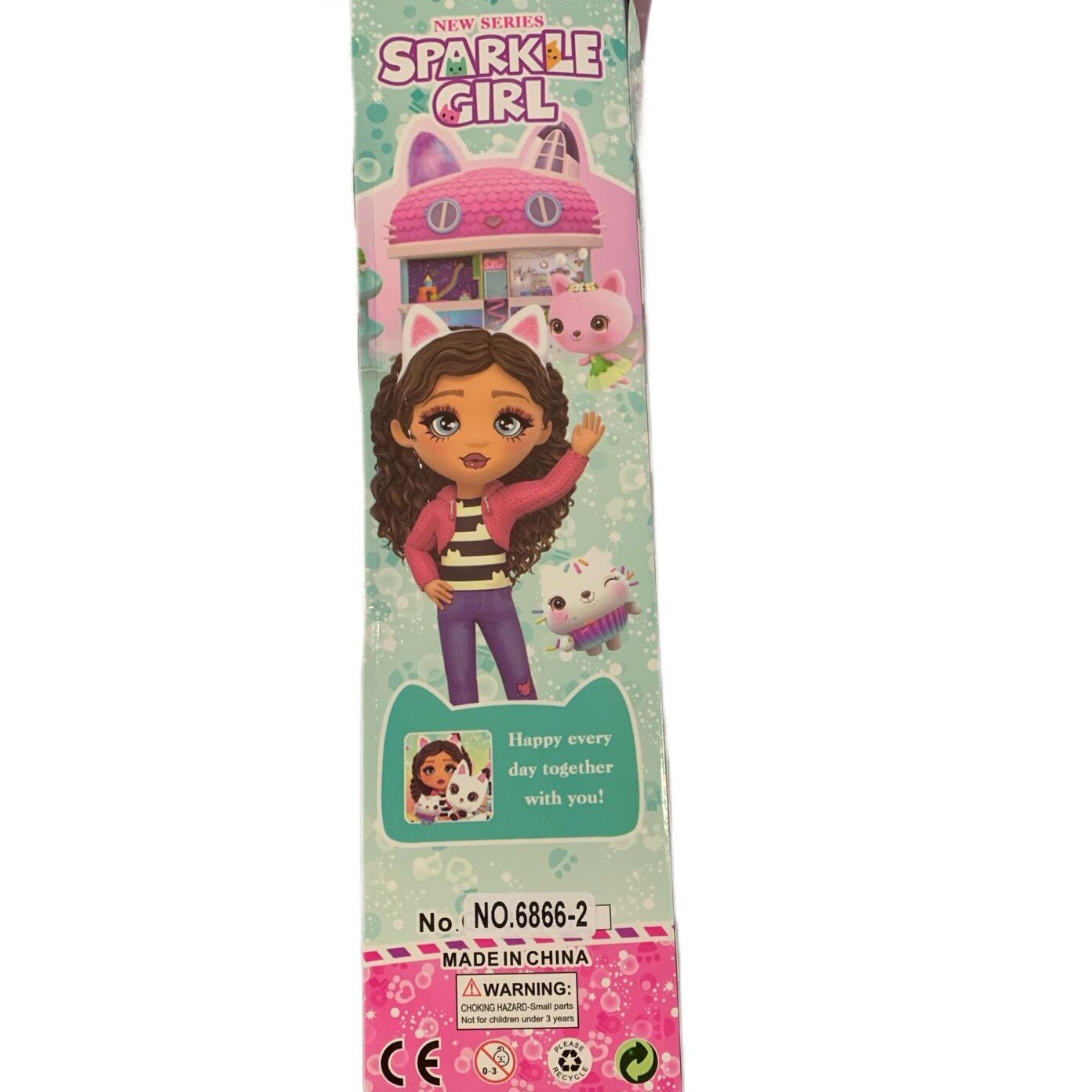 Papusa Gaby, sparkle girl series, 24 cm, cu parul lung - eMAG.ro