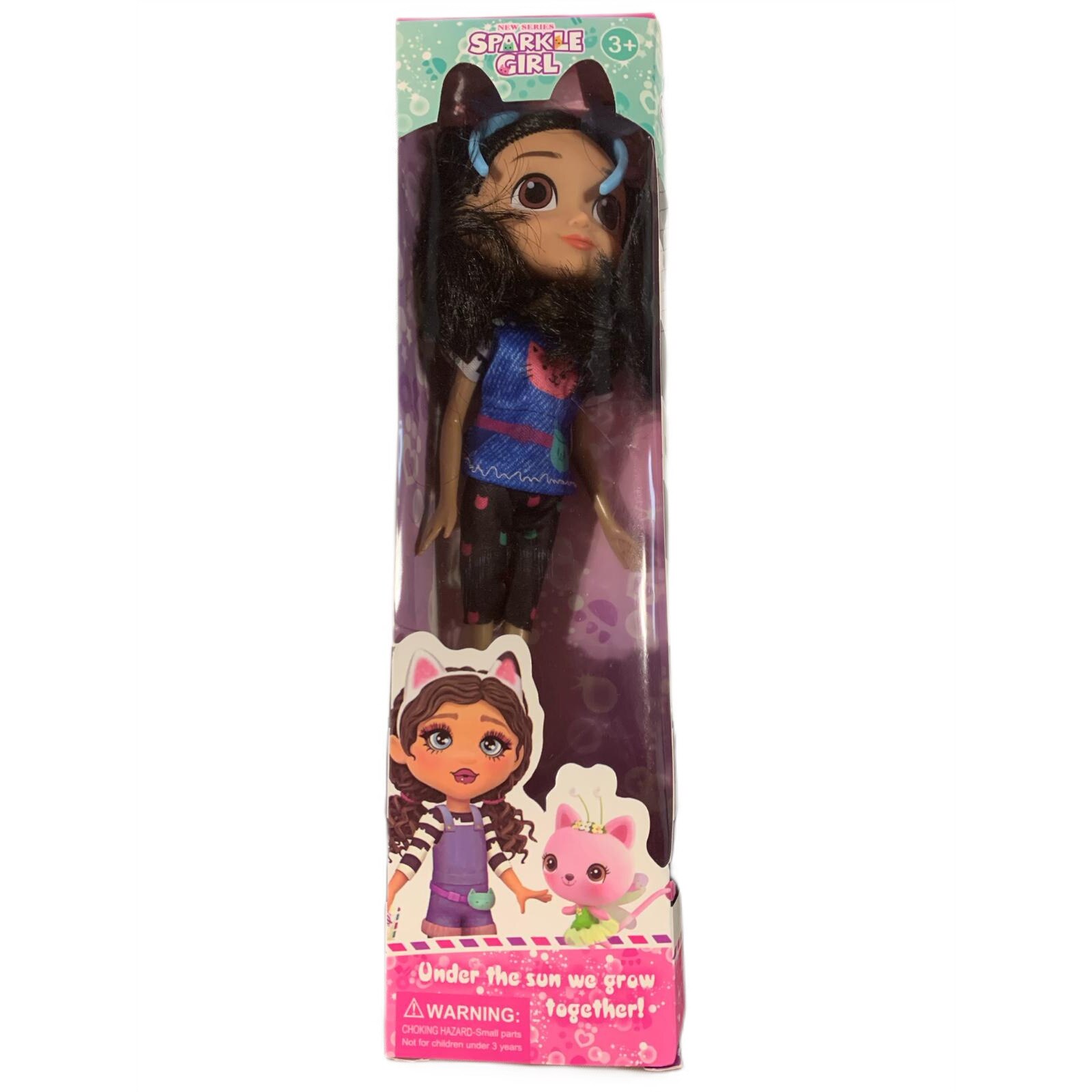 Papusa Gaby, sparkle girl series, 24 cm, bruneta - eMAG.ro