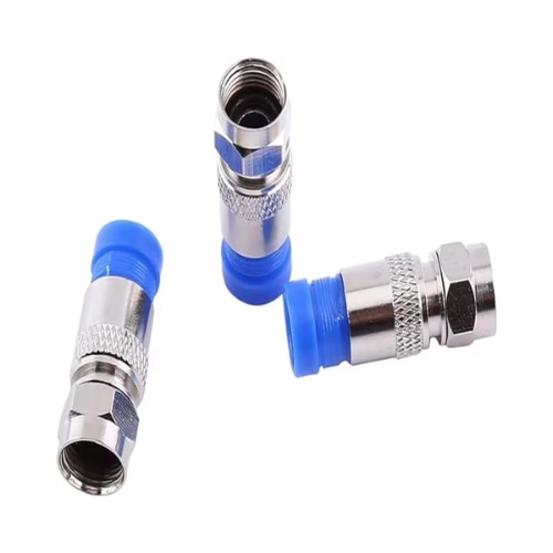 Set cleste de compresie cablu coaxial RG59 RG6, mufe F - TL - H518A, 20 ...