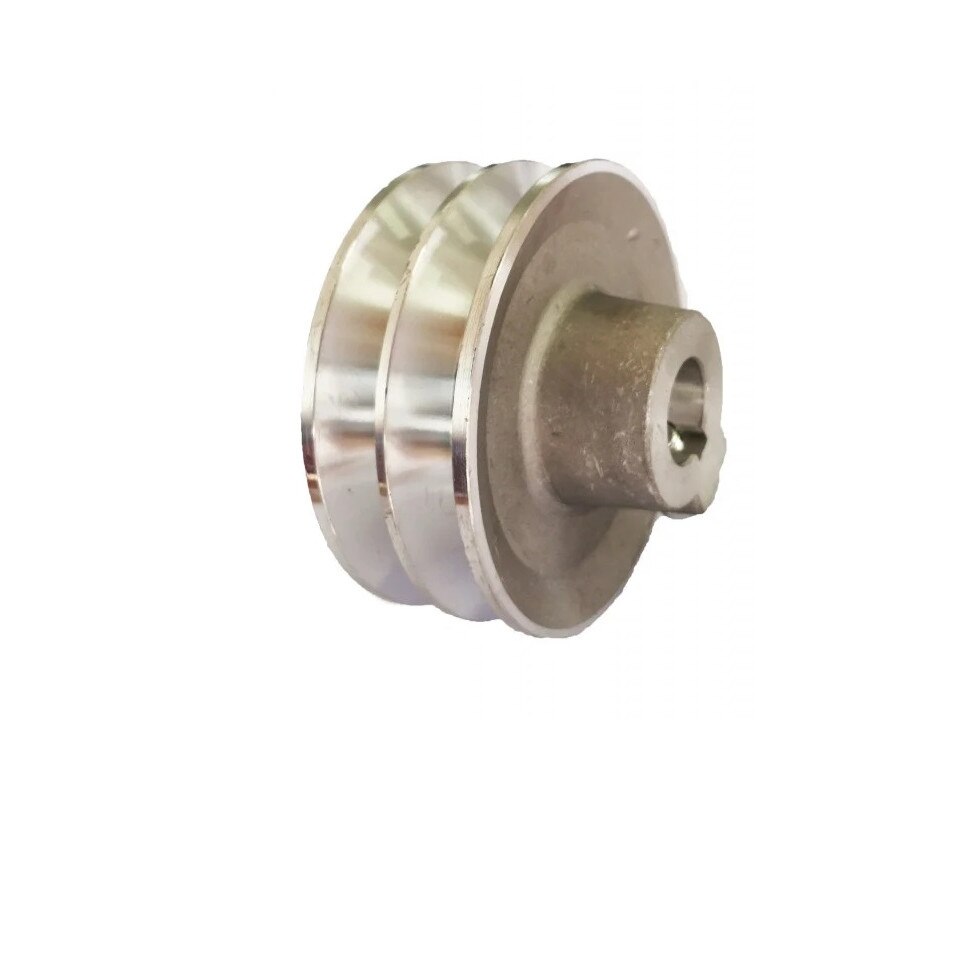 Fulie dubla motor generator, motopompa, motocultor 13 CP ax 25mm ...