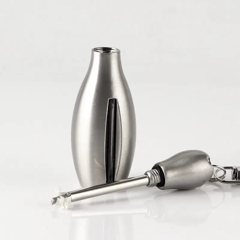 Chibrit reincarcabil model bombita argintiu - eMAG.ro