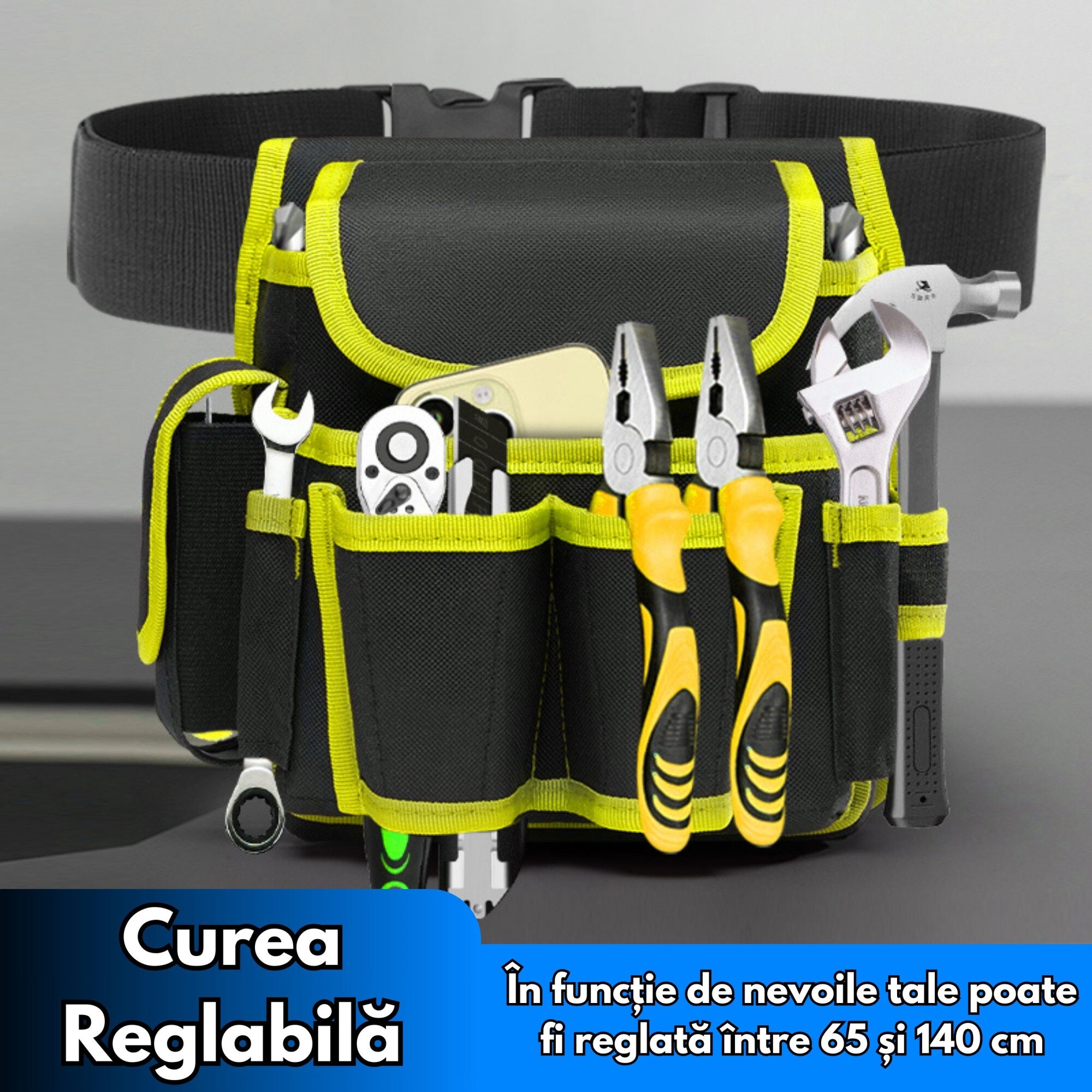 Geanta pentru Scule Compacta, pentru Electrician, Tamplar, Mecanic ...
