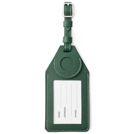 Set Eticheta pentru identificare bagaje si Husa AirTag, APO®, Piele pu ...