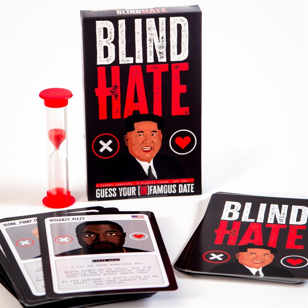 Joc de societate Blind Hate, Negru, 18 ani + - eMAG.ro