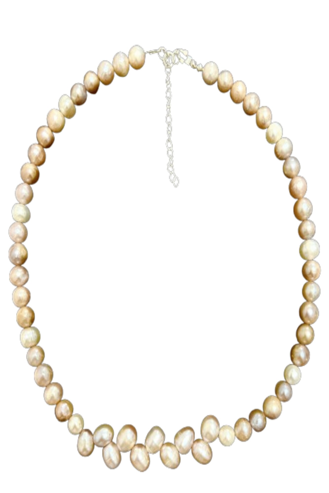Colier elegant din perle de culoare roz pentru abundenta, calmitate si ...