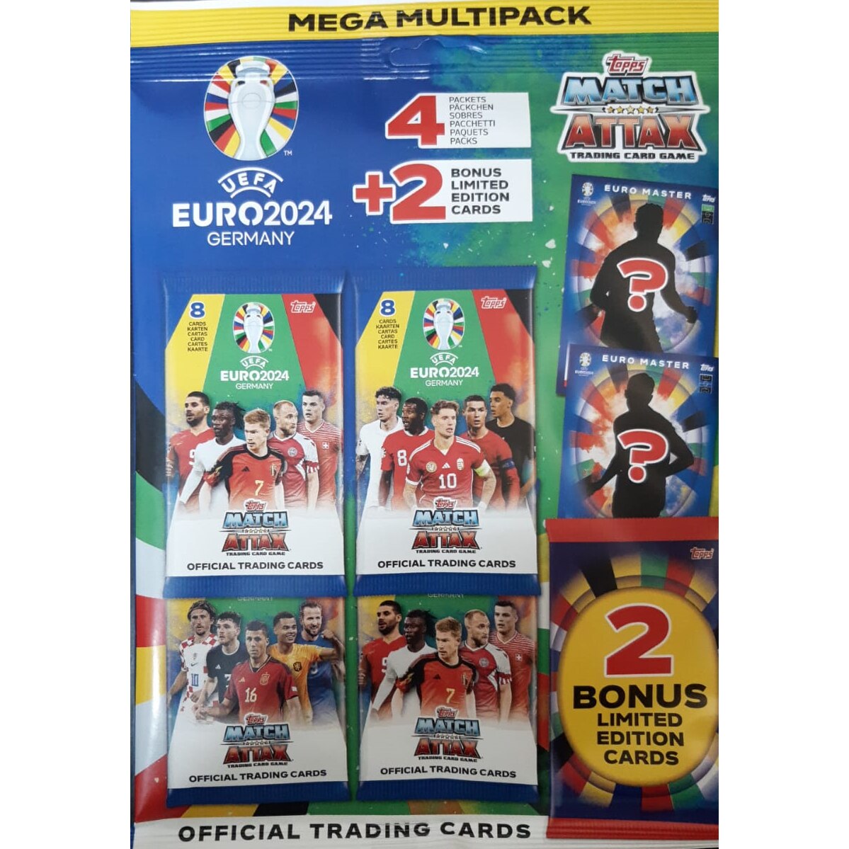 Joc de carti - Mega multipack Euro 2024 match attax - eMAG.ro