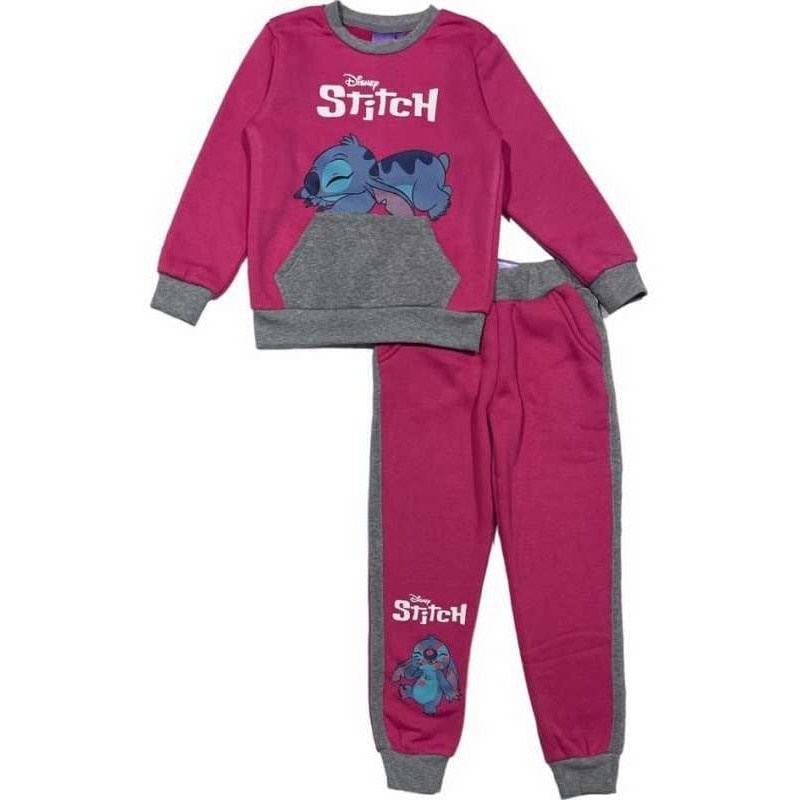 Trening fete Disney Stitch LIL230162POL 98 CM 3 ani Fucsia - eMAG.ro