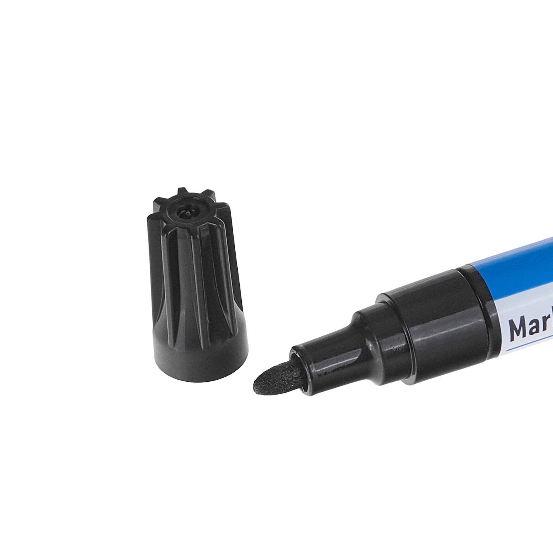 Marker permanent de tamplarie, negru, Geko G29026 - eMAG.ro