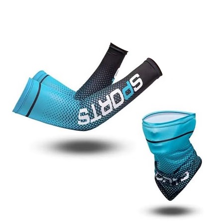 Set Aparatori Gonice, Maneci si Prosop Fata, Elastic, Protectie UV ...