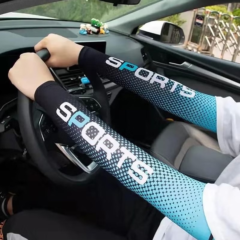 Set Aparatori Gonice, Maneci si Prosop Fata, Elastic, Protectie UV ...