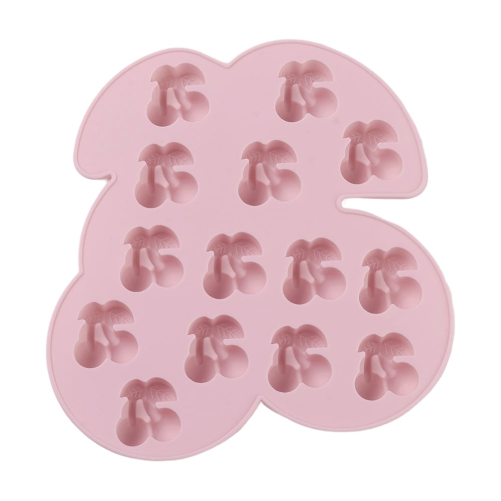 Matrita silicon roz cu forme de cirese - eMAG.ro