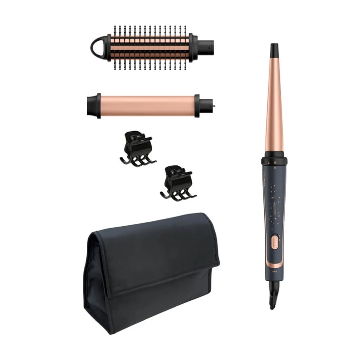 Ondulator Rowenta CF4211F0, invelis ceramic, timp de incalzire 60 ...