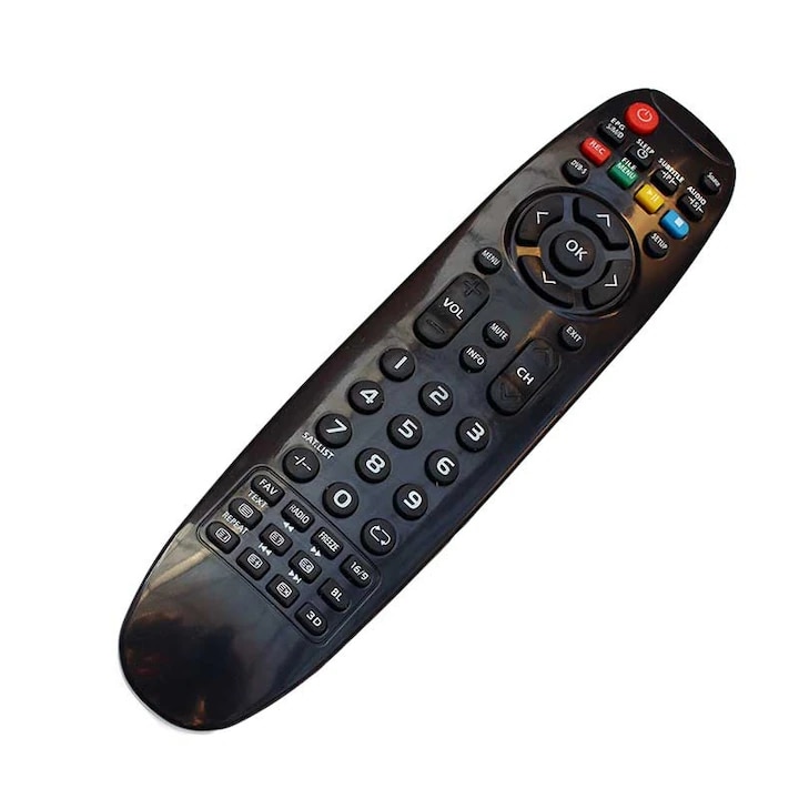 Telecomanda universala compatibila cu Sunny LCD LED, neagra - eMAG.ro