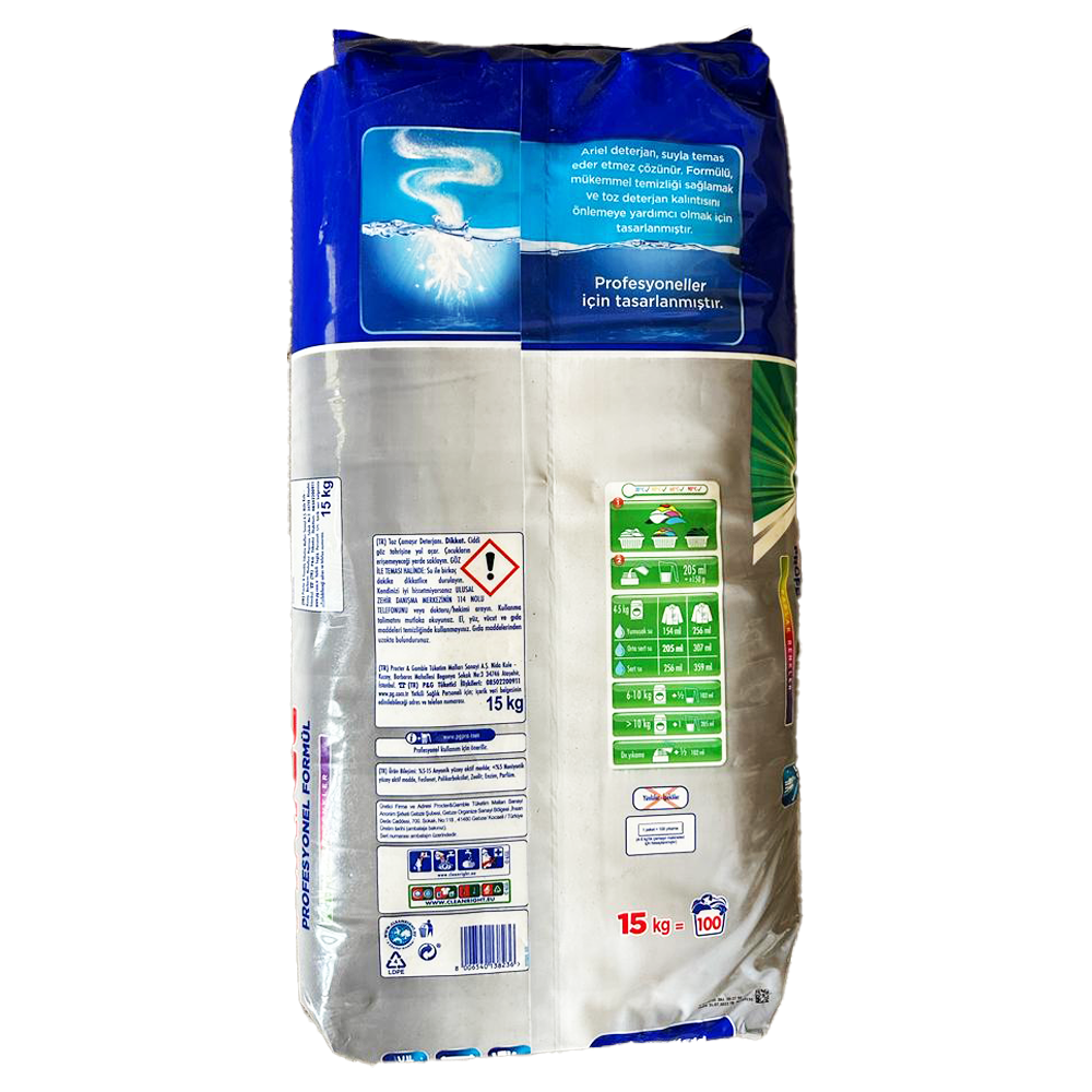 Detergent automat Ariel Formula Profesionala, 100 spalari, 15 Kg - eMAG.ro