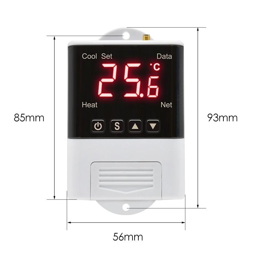 Regulator de temperatura Inteligent, Termoregulator Smart WiFi ...