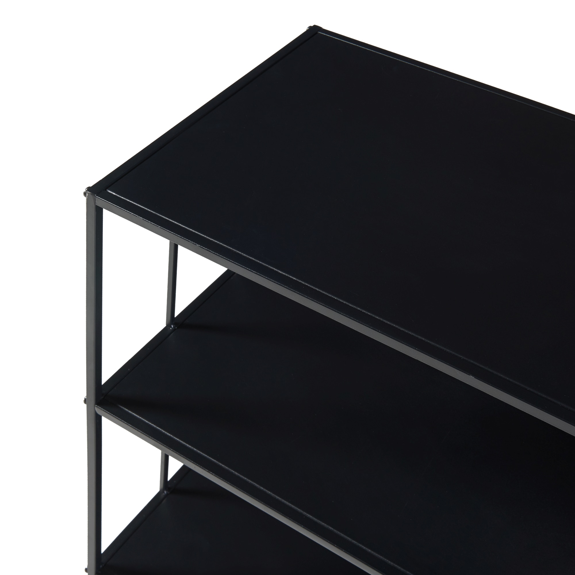 Masa consola, en.casa, PXFF-0206 Baarn, 65, 5 x 70 x 32 cm, otel, negru ...