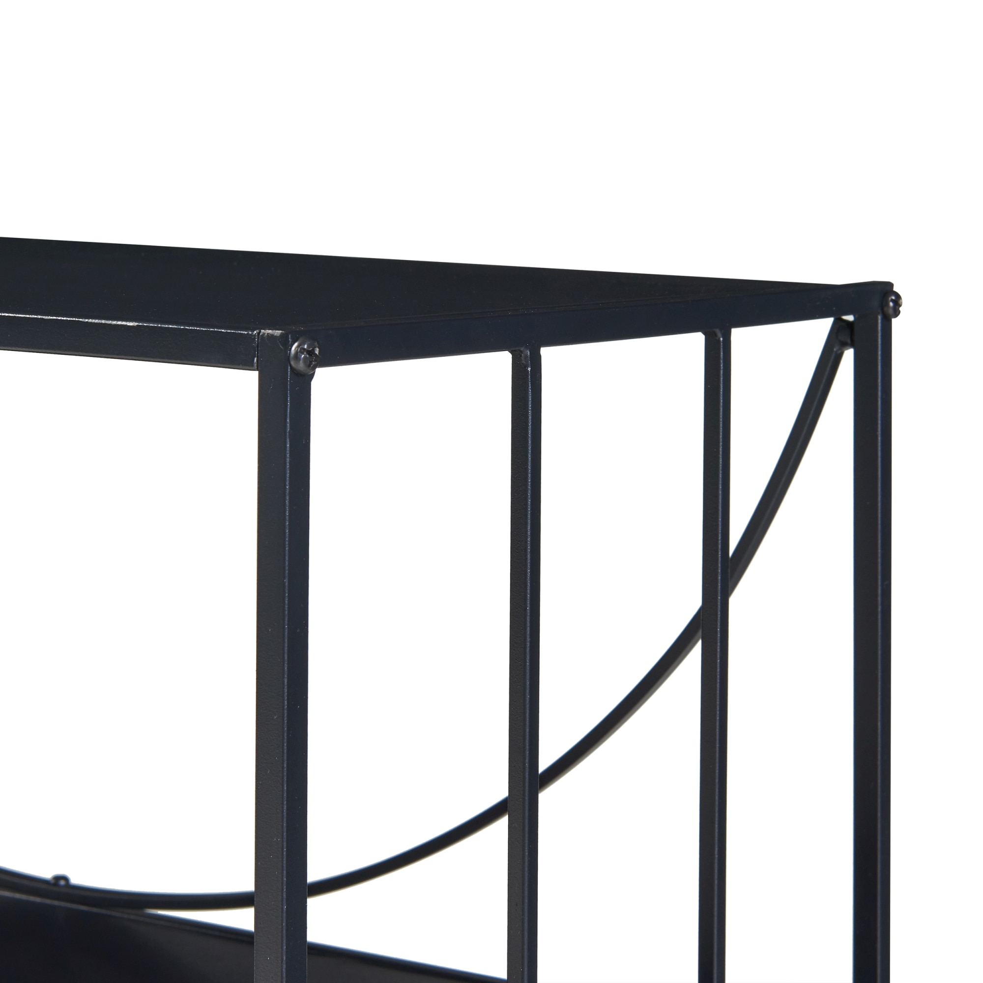 Masa consola, en.casa, PXFF-0206 Baarn, 65, 5 x 70 x 32 cm, otel, negru ...