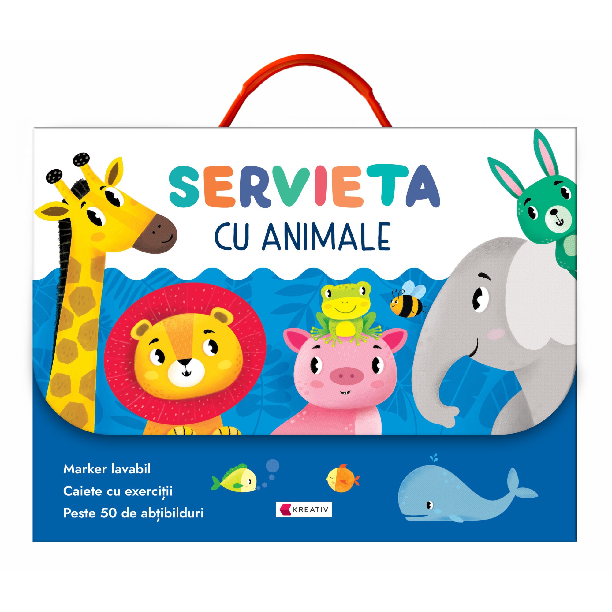 Servieta cu animale - Mimorello - eMAG.ro