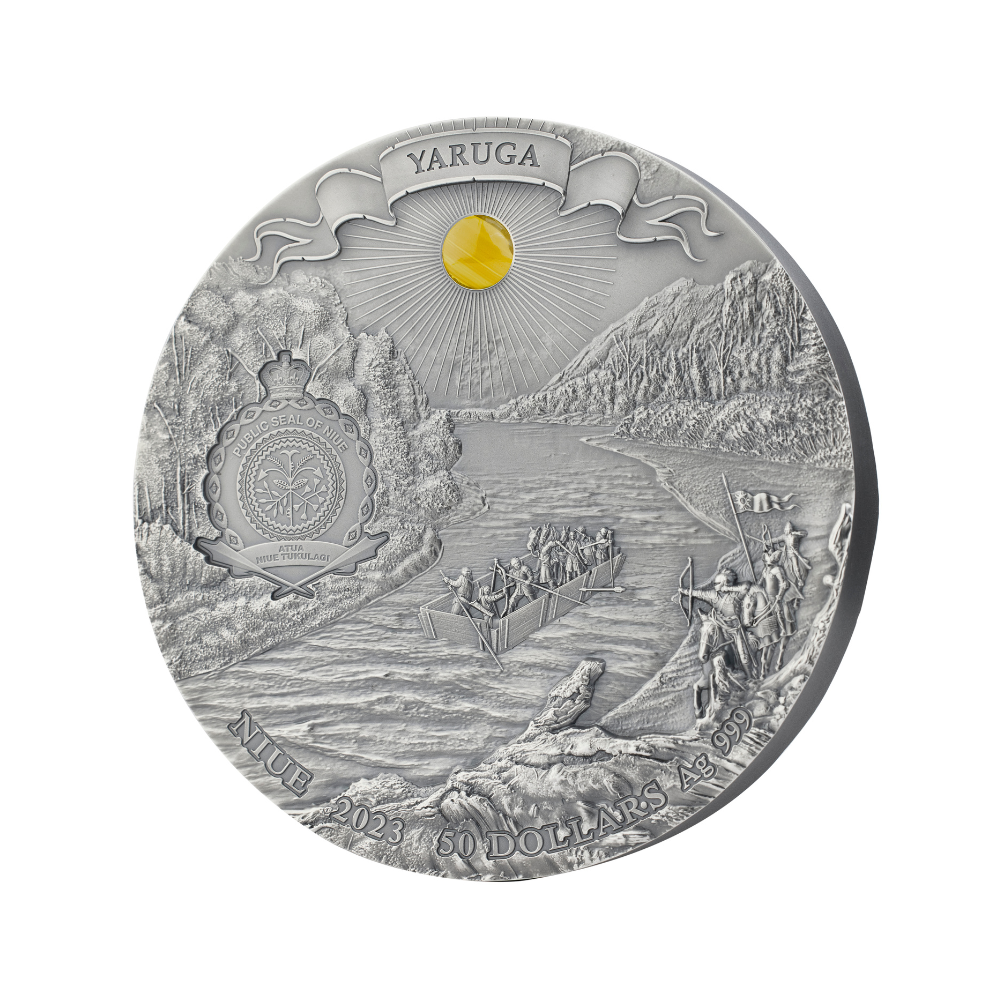 Moneda Botezul focului The Witcher, Mint of Gdansk, Argint, 1 kg, 50 ...