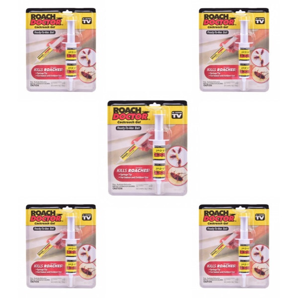 Set X 5 seringi Gel Solutie, insecticide impotriva gandacilor, Roach ...