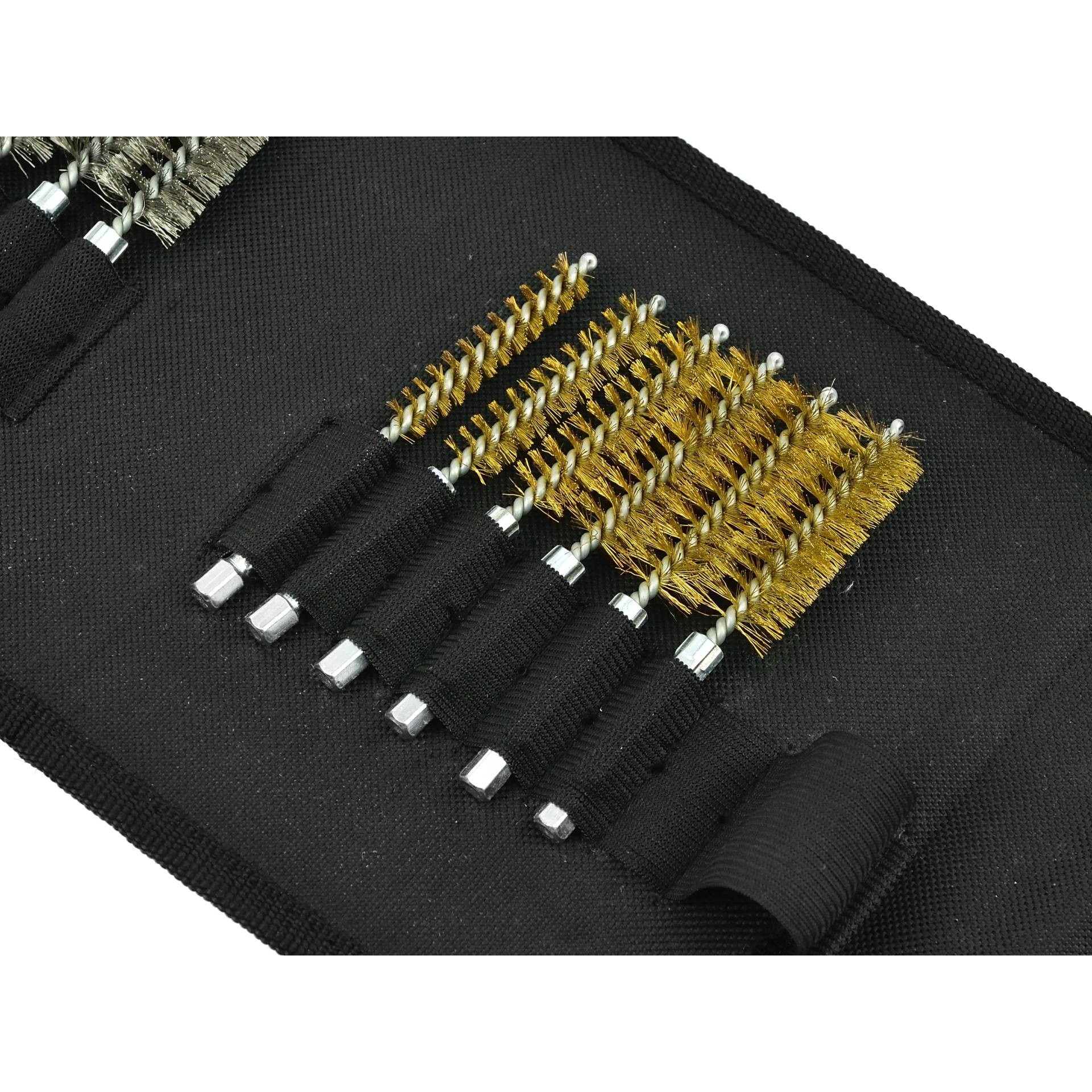 Set perii curatare canale locas injectoare, GEKO, 20 de piese - eMAG.ro