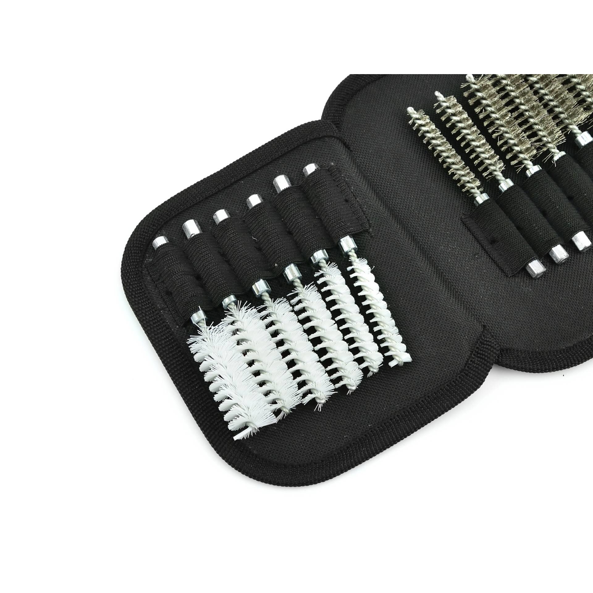 Set perii curatare canale locas injectoare, GEKO, 20 de piese - eMAG.ro