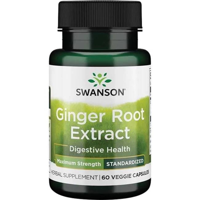 Extract de Ghimbir Swanson, 200mg, 60 capsule - eMAG.ro