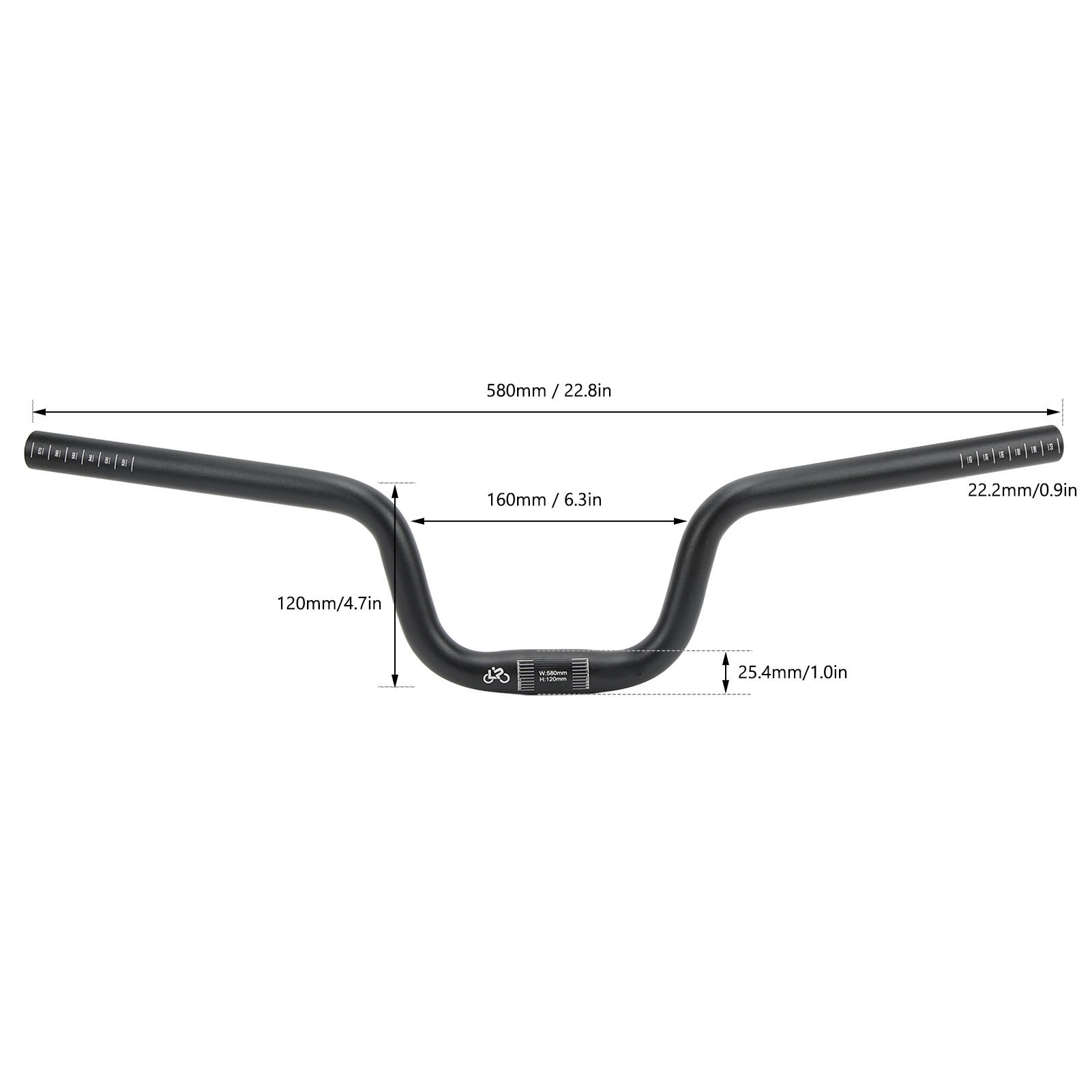 Ghidon bicicleta QttvbTna, aluminiu, negru - eMAG.ro