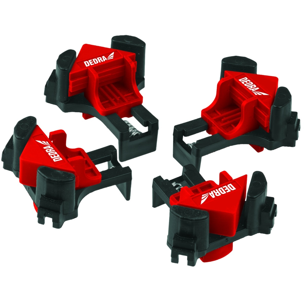 Set 4 cleme tamplarie cu fixare la unghi 90 grade, 5.22mm, Dedra - eMAG.ro