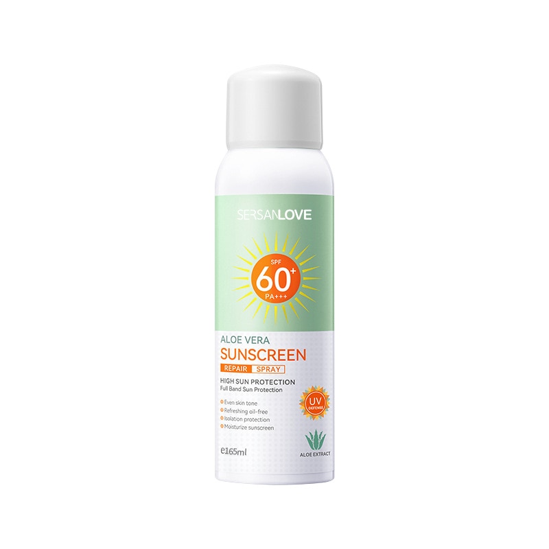 Spray protectie solara, aloe vera, SPF60, Respirabil si rezistent la ...