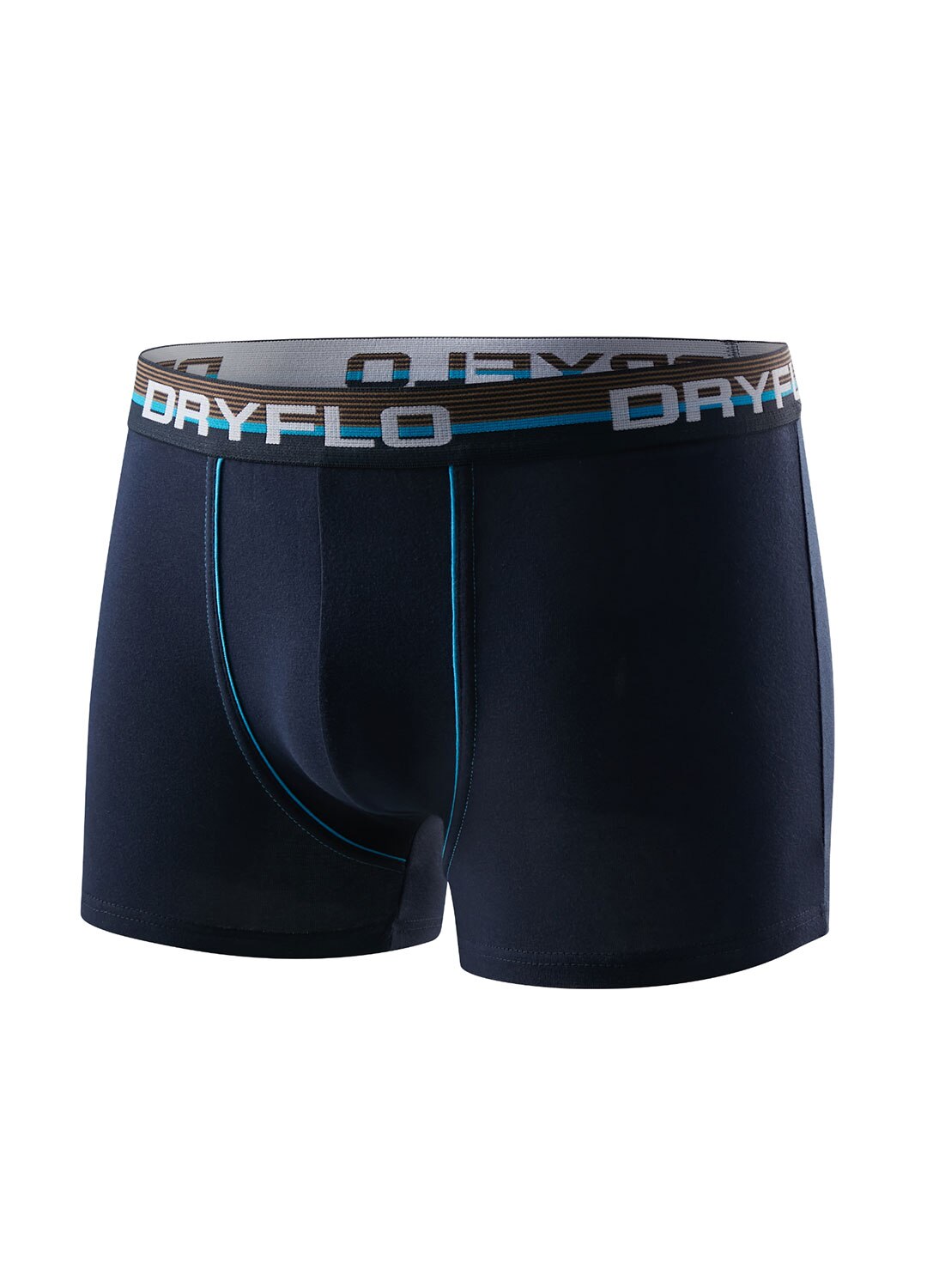 Boxeri Barbati, DRYFLO, P086, Set 2 perechi, Gri albastrui, 3XL - eMAG.ro
