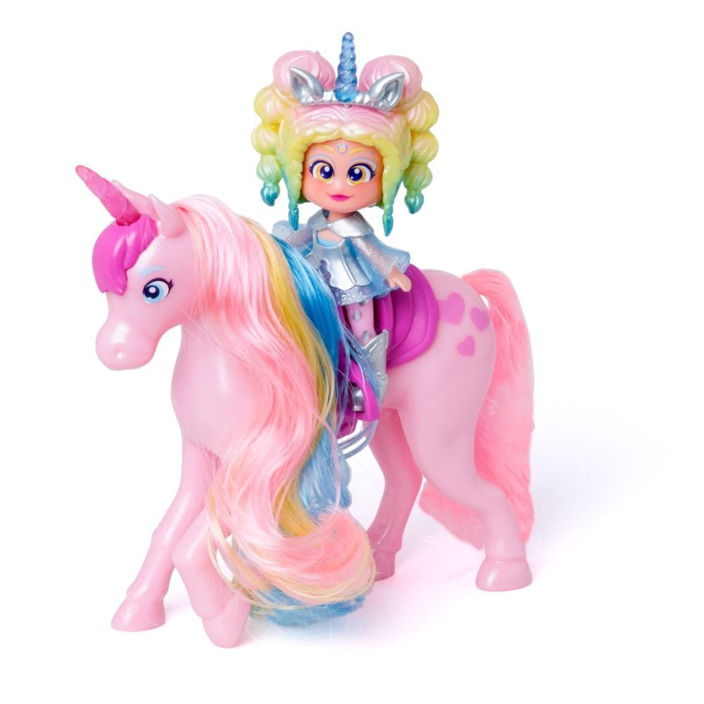 Papusa Kookyloos - Set de joaca Unicorn Curcubeu - eMAG.ro