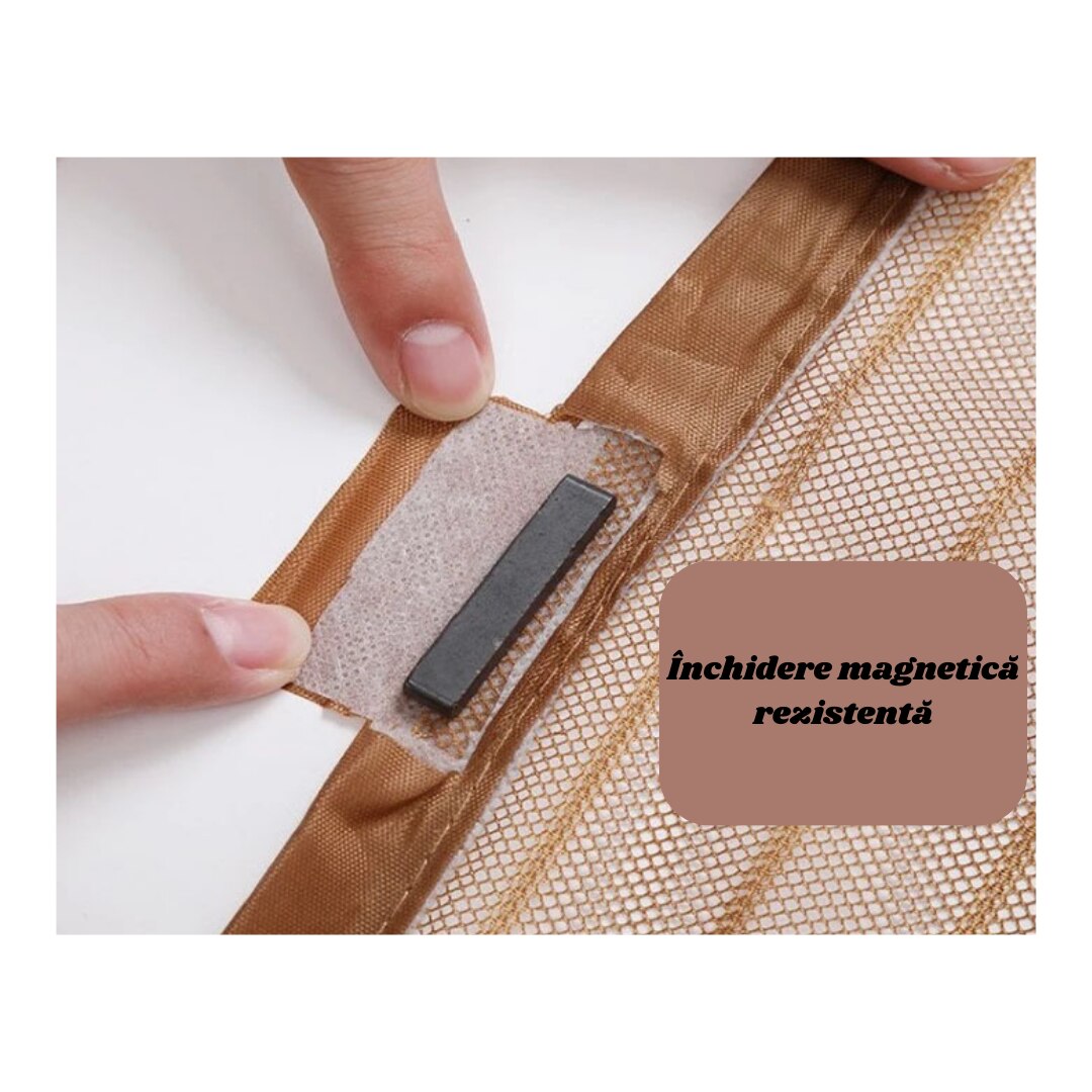 Perdea Tip Plasa cu Inchidere magnetica pentru Tantari, Muste sau alte ...