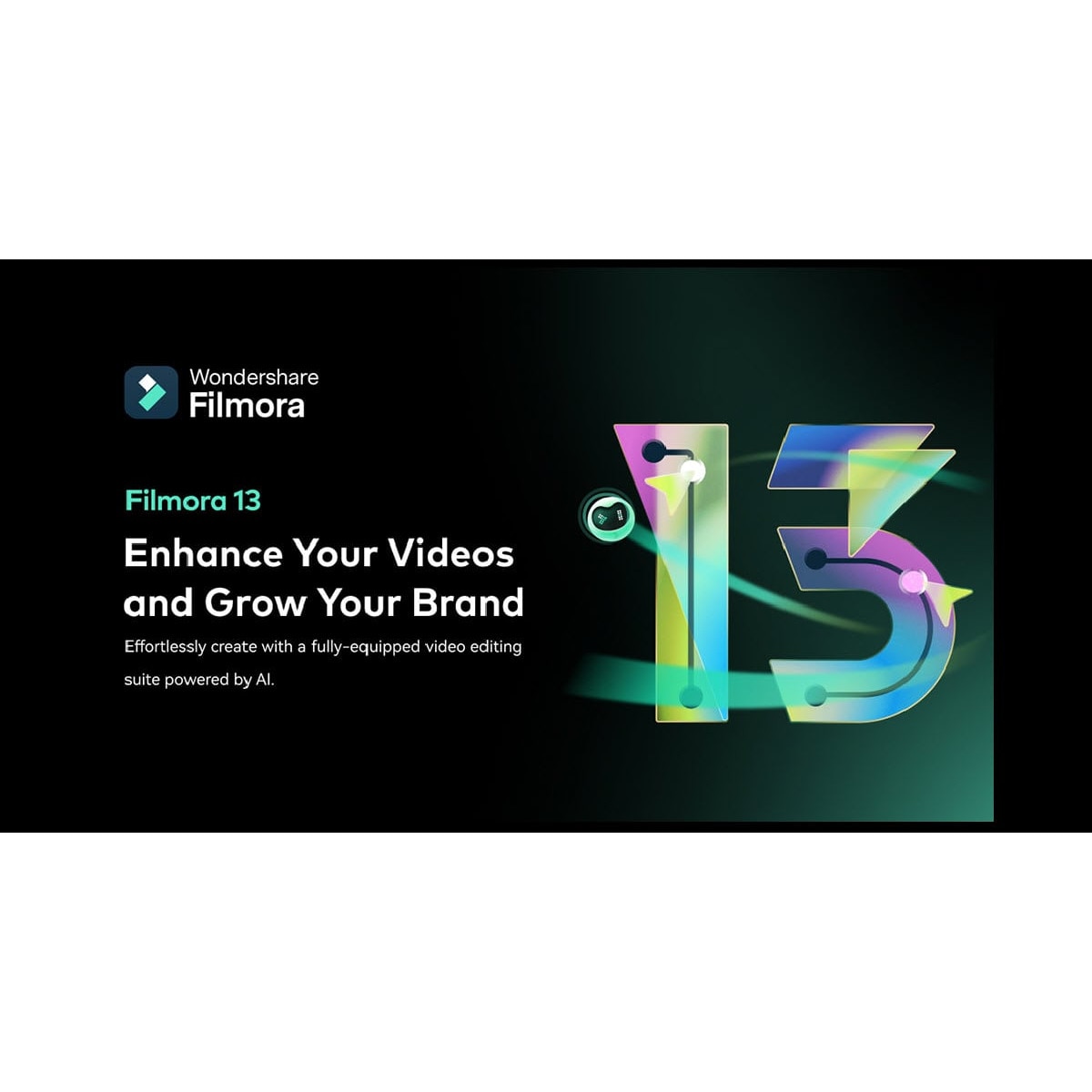 Licenta Wondershare Filmora 13, 1 User PC/Mac, Software Editare Video ...