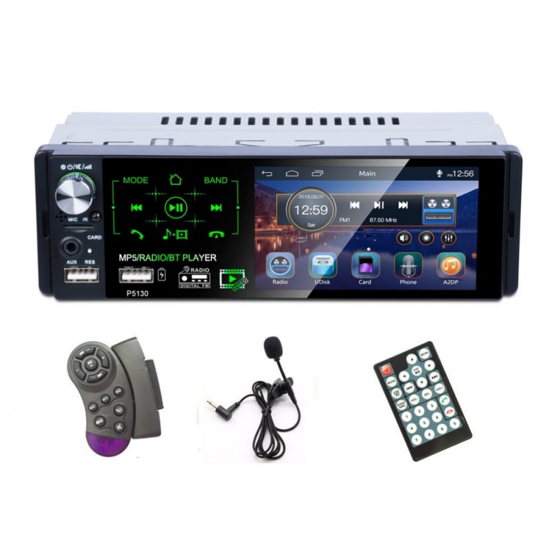MP5 Player auto INOVA® 1DIN, display 4.1 inch, Touchscreen, Control ...