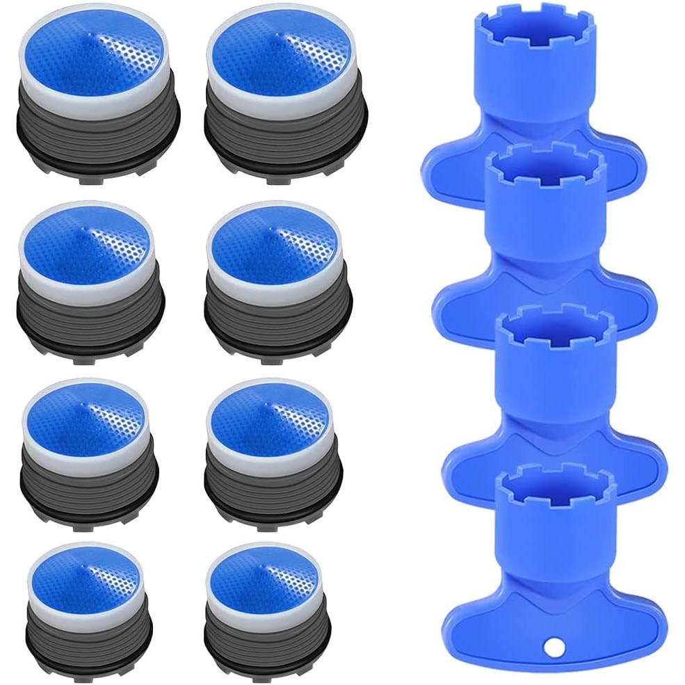 Set 8 Aeratoare robinet, ComResi® pentru Baterii Sanitare, Economie de ...