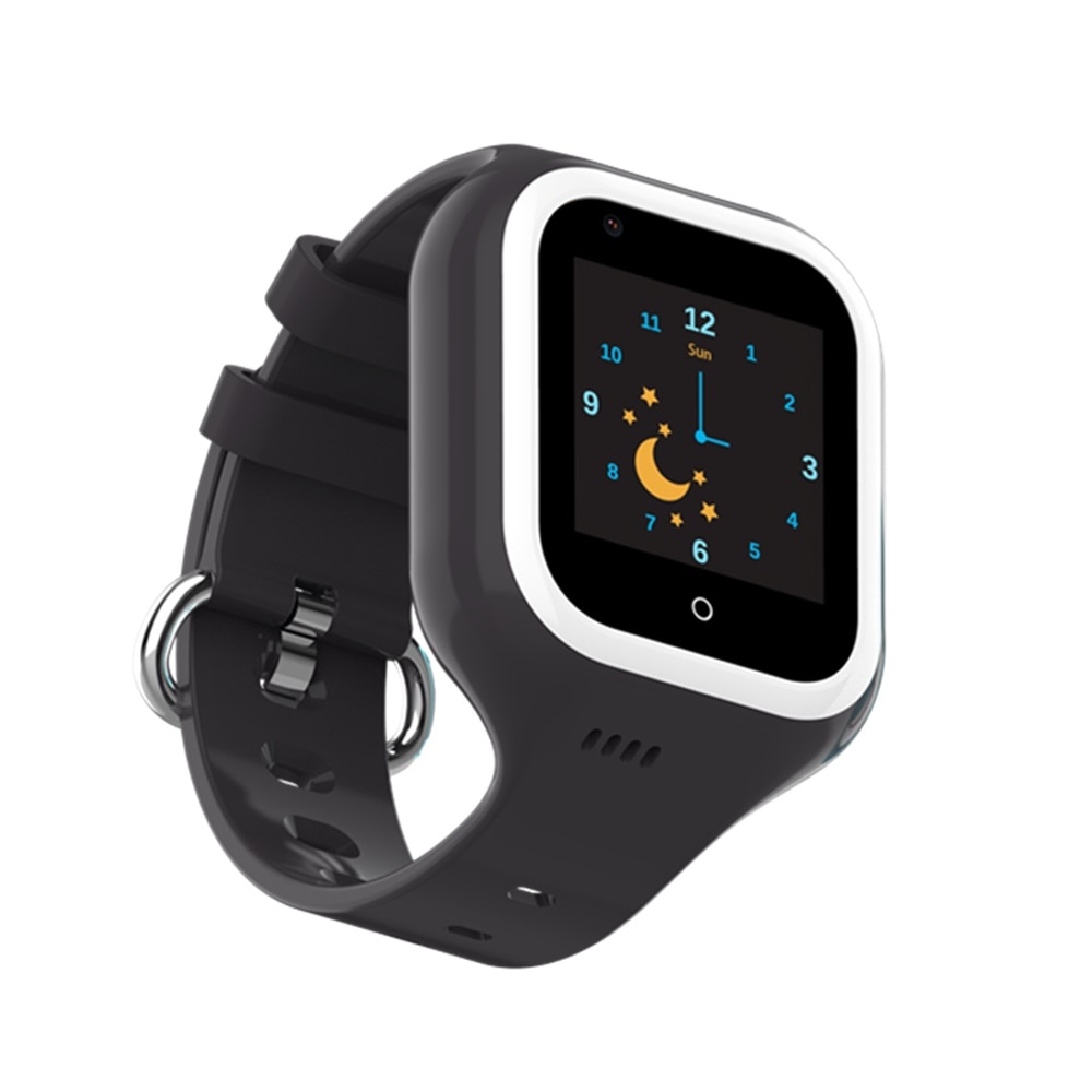 Ceas Inteligent pentru copii WONLEX KT21 4G Negru, cu GPS, apelare ...