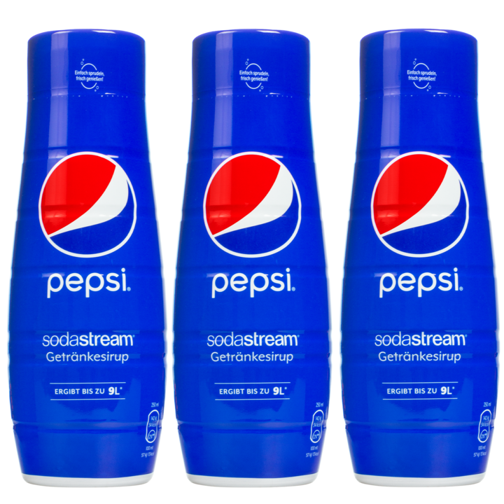 Sirop pentru SodaStream Pepsi, 440ml, 3 bucati - eMAG.ro