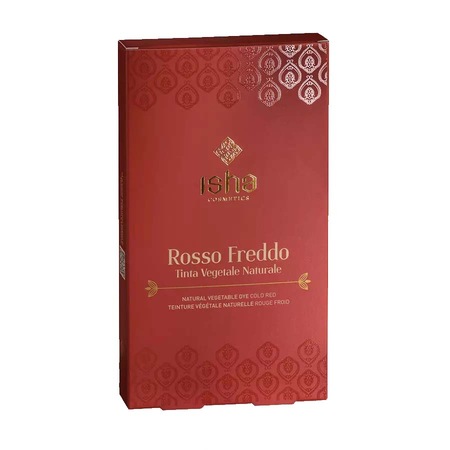 Vopsea de Par Naturala Rosu Rece 100 grame Isha - eMAG.ro