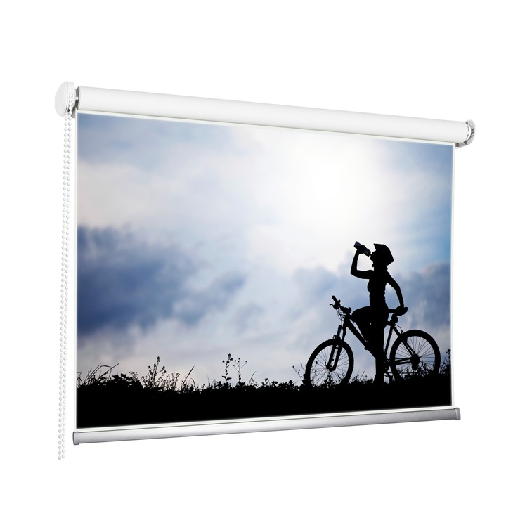 Ecran de proiectie, 16:9, 60 inch, 130 cm x 80 cm - eMAG.ro