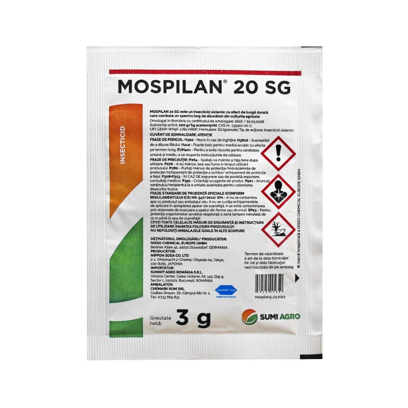 Set Insecticid Mospilan 3 g x 5 buc - eMAG.ro