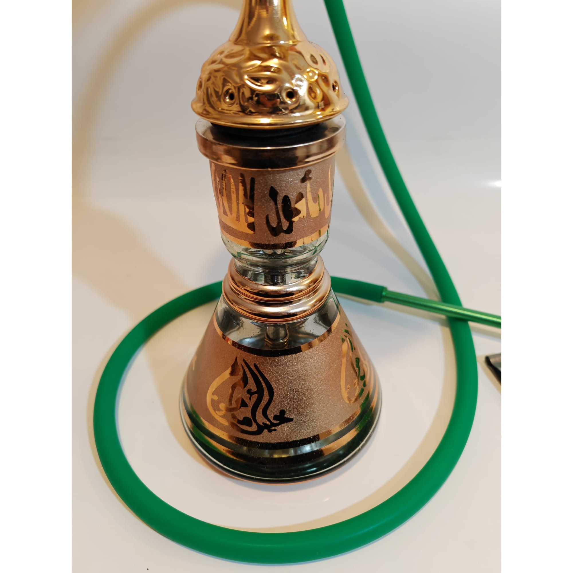 Set narghilea Pharaon Gold: Khalil Maamoon 57cm, creuzet Kalifa, HMD WD ...