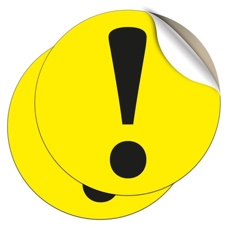 Set 2 Stickere Auto, Semn incepator, 10x10 cm - eMAG.ro