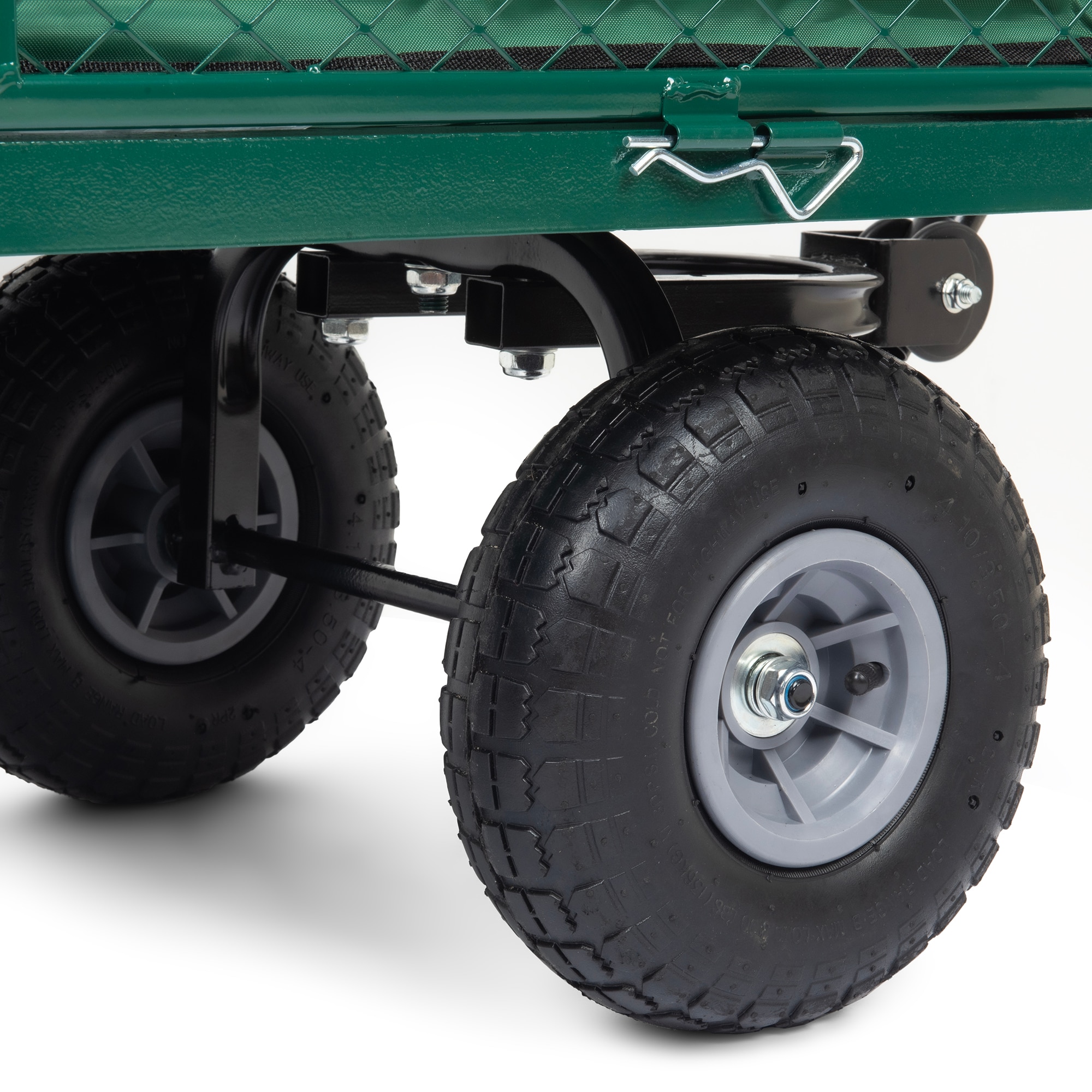 Carucior de gradina John Green cu burti rabatabile, 3 in 1, capacitate ...