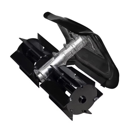 Freza de pamant, prasitoare pentru motocoasa, Teava 28 mm, Tija 9 dinti ...