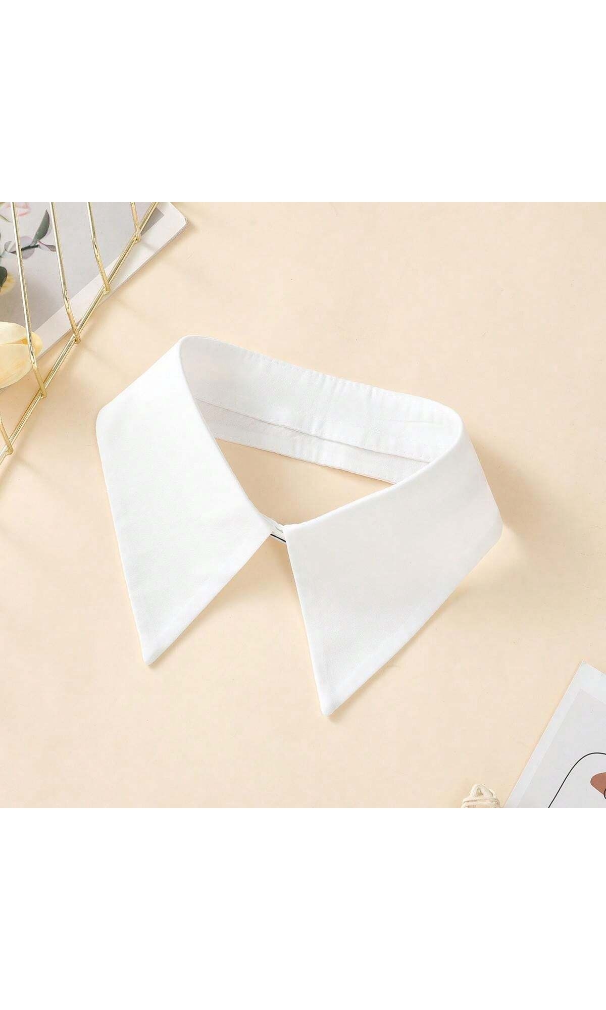 Guler de camasa detasabil, clasic, alb, marime universala - eMAG.ro