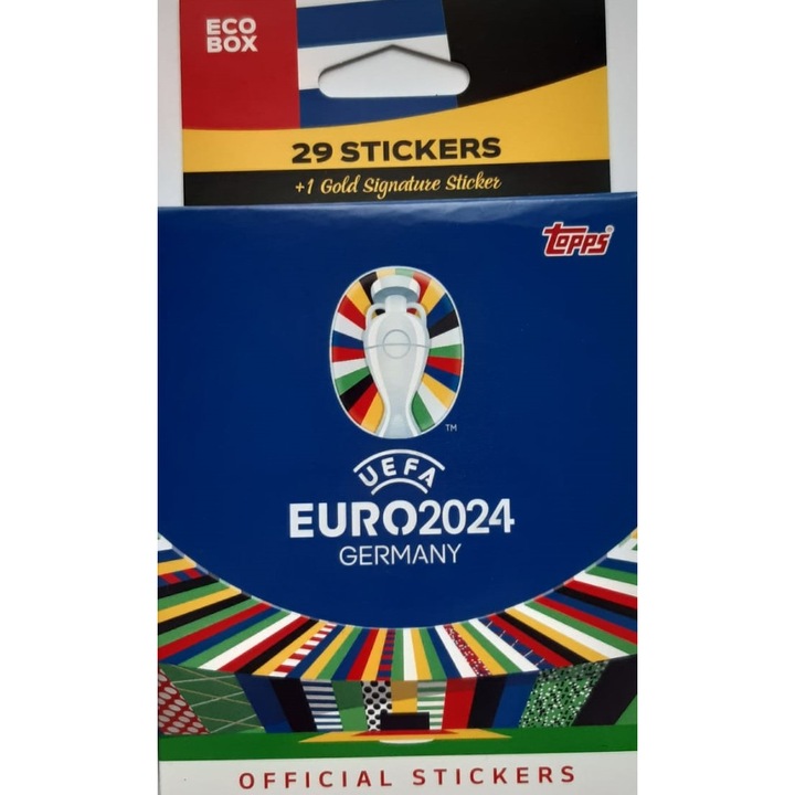 Joc de carti - Eco box EURO 2024 (29 autocolante + 1 autocolant cu ...