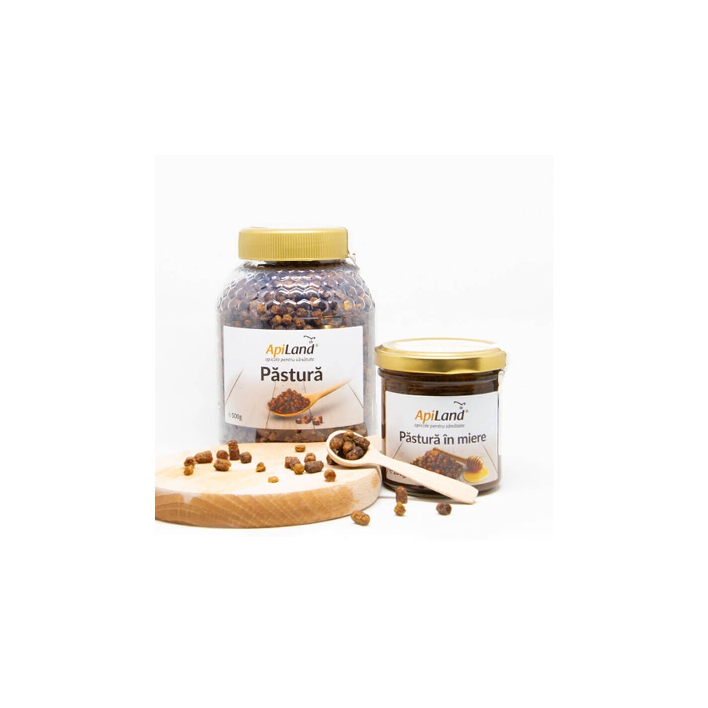 Pachet Pastura 500g + Pastura in miere 200g, Apiland - eMAG.ro